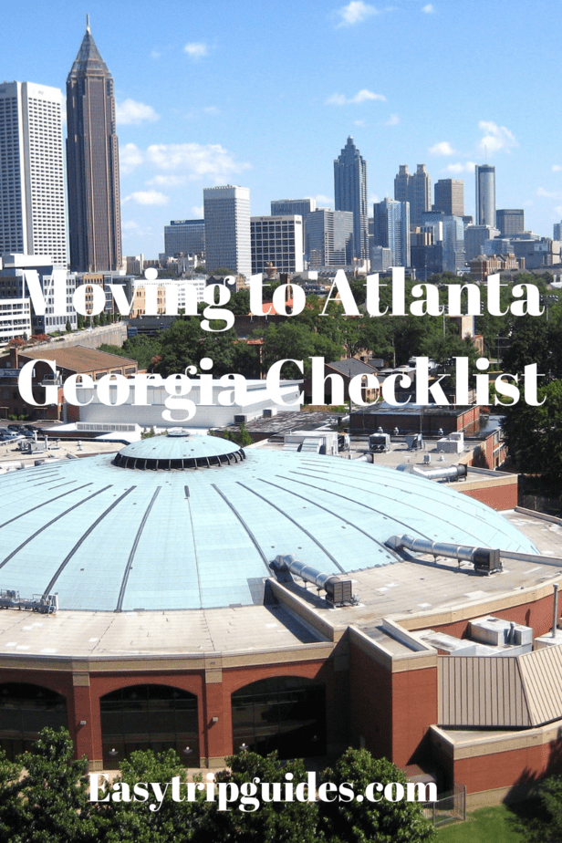 Moving to Atlanta Georgia Checklist