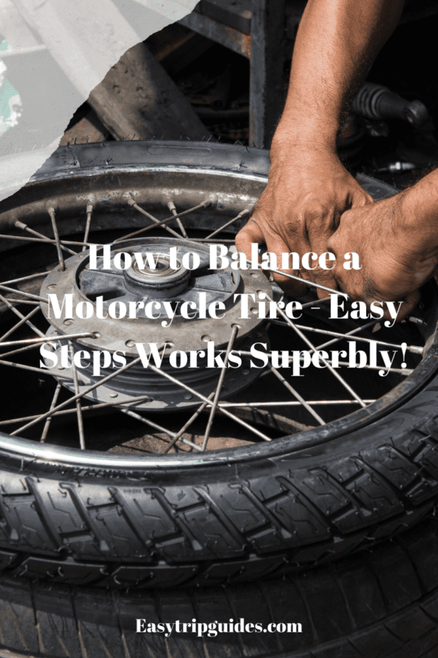 How to Balance a Motorcycle Tire - Easy Steps Works Superbly!
