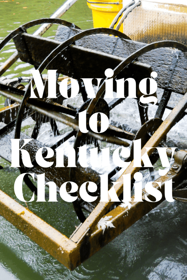 Moving to Kentucky Checklist