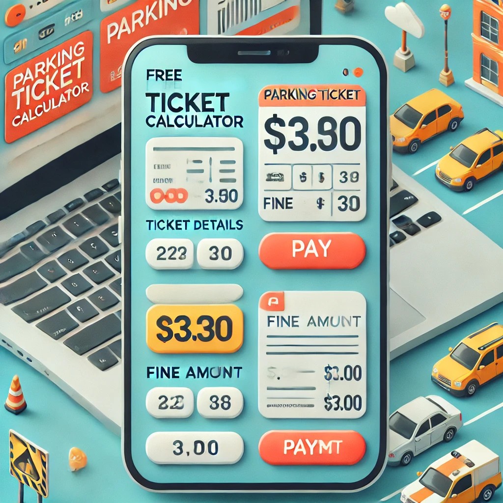 Free Parking Ticket Calculator