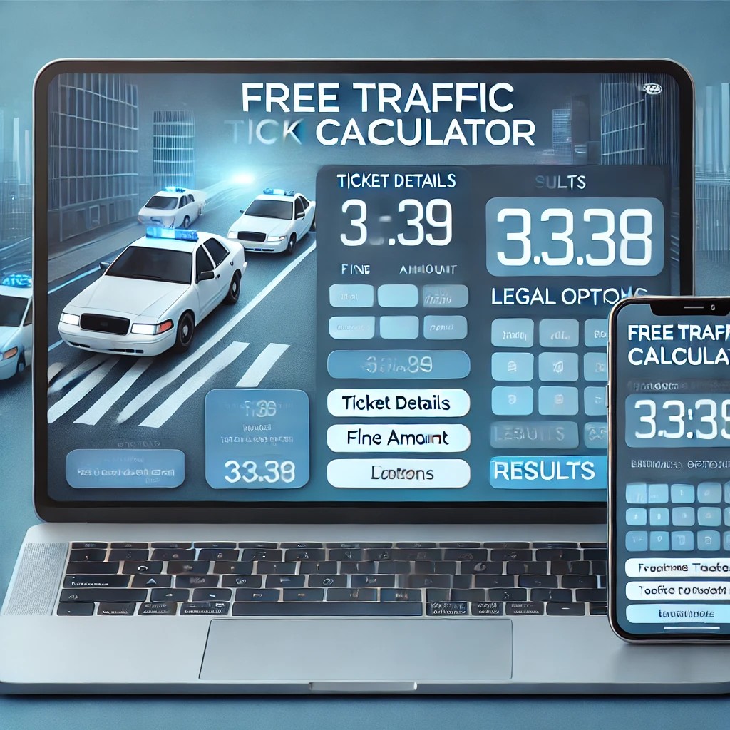 Free Traffic Ticket Calculator